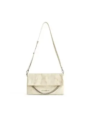 ORANGE CUBE Retro Messenger Bag Marble