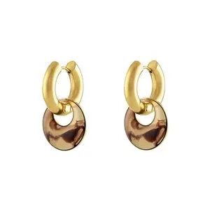 OLIVIA LE Eloise Convertible Hoop Earrings - Gold