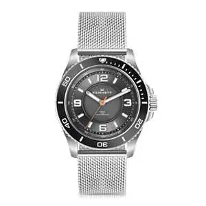 KENNETT WATCHES & ACCESSORIES Grey / Silver Kennett Solaxplorer Watch With Milanese Mesh Strap - Grey/silver