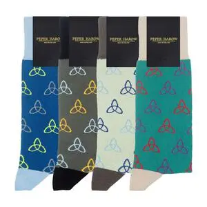 PEPER HAROW - MADE IN ENGLAND S Socks Bundle – Tri