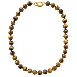 SMILLA BRAV Tiger’s Eye Wild Spirit Necklace - Brown