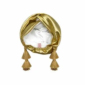 JULIA CLANCEY Zia & Ivory Didi Dorado Turban - Gold