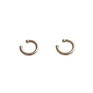 OUTOFOFFICE Simple Ear Cuff - Silver