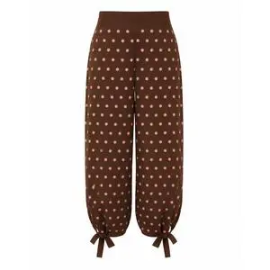 Mind Traveler Lia Pink Polka Dot Trousers