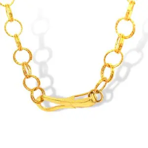 LINYA JEWELLERY Link Chain Necklace - Gold