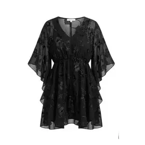GLAM ON YOU Kyla Kaftan Short - Black