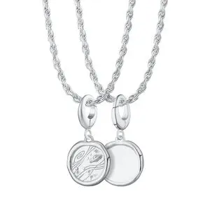 Lily Charmed Metal Necklaces