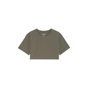 STORM Easy Crop Top Olive - Green