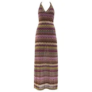 AULALA PARIS Nocturnal Sky Broderie Beach Dress - Pink