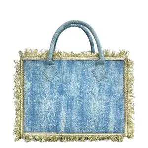 SIMITRI Brittany Tote Bag - Blue