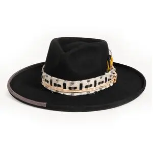 SHADED THE LABEL Pencarrow Fedora Hat - Black