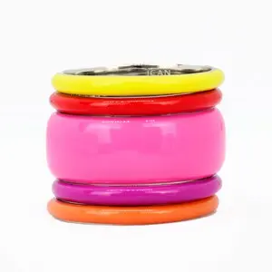 Pinnole Enamel Rings