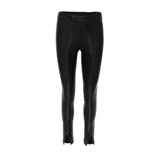 SILVIA SERBAN Tights With Frontal Quilted Strap