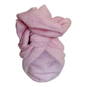 ROMER MILLINERY Twisturban Turban - Pink/white