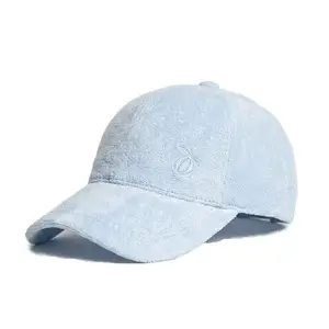 MAISON TANGERINE Terry Cotton Baseball Cap - Blue