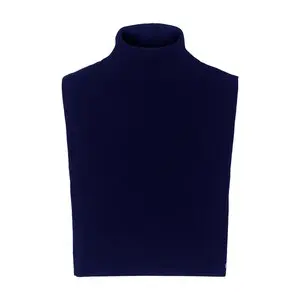 TIRILLM Helene Cashmere Bib, Navy - Blue