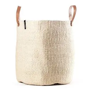 MIFUKO Neutrals / Kiondo Market Basket Natural L - Brown
