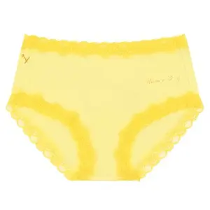 Uwila Warrior Soft Silk Days Of The Week Briefs Hump Day- Lemon Zest Yellow