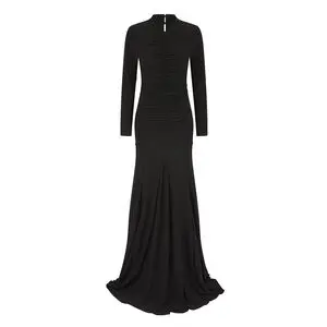 CELESTINE & MAE Zinnia Maxi Dress In Navsoul - Black