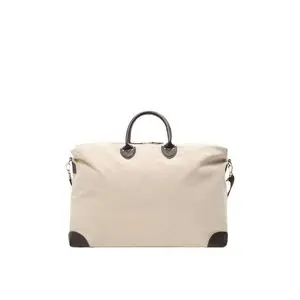 MY STYLE BAGS Neutrals Harvard Duffel Bag Large Raw - Black
