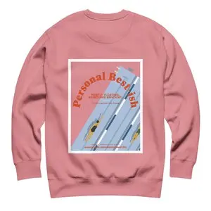 ANCHOR & CREW Organic Cotton Swimming Club League Sweatshirt - Pink