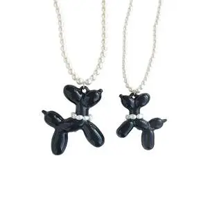 Poporcelain Silver Necklaces