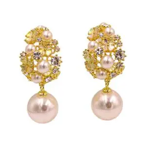 1610ISTANBUL Istanbulite Swarovski Pearl Earrings