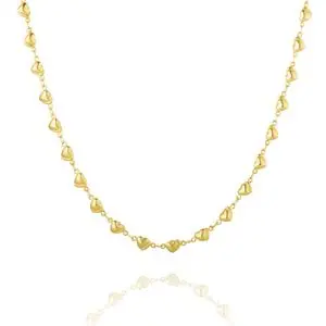 COCO & KINNEY Nicki Heart Necklace - Gold