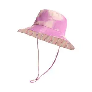 LOST PATTERN Frida X Frida's Dream Cotton Reversible Sun Hat - Pink