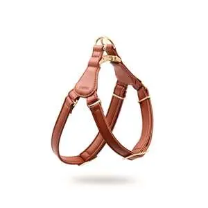 CAFIDE Harness Vegan Leather Step In Jala - Brown