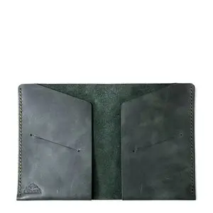 ROARCRAFT Leather Passport Sleeve Teos Emerald - Green