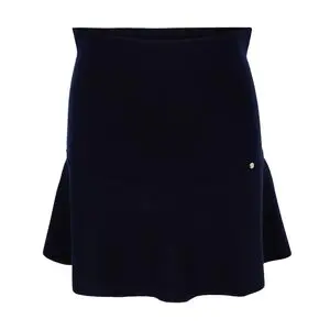 TIRILLM Anita Merino Wool Mini Skirt - Blue