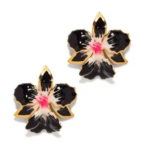 THE PINK REEF Vanilla Orchid In & Hot Pink - Black