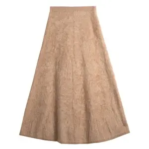 BEL CASHMERE Madison Brushed Cashmere Skirt