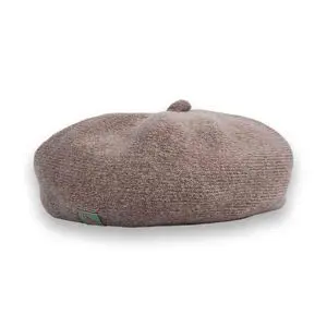 OTTO & SPIKE Neutrals / Beanies - Marlene Beret - Brush Brown