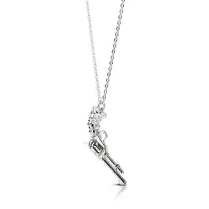 KASUN LONDON Gun Pendant - Silver