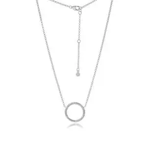 MOON LONDON Soumya Sterling Adjustable Necklace - Silver