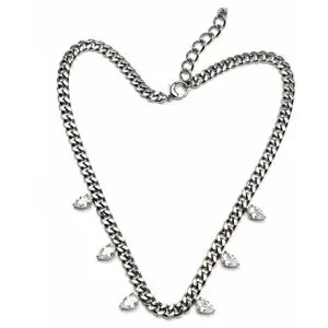 JAGGED HALO JEWELRY Regal Necklace - Silver