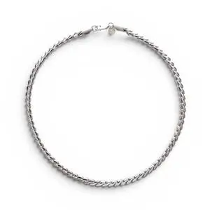 MISS CECILIA Soho Chain Necklace - Silver