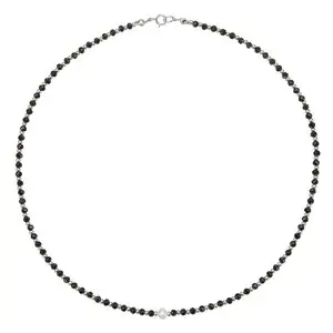 LILY & ROO Spinel Gemstone Choker Silver