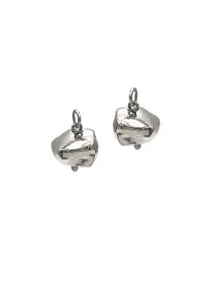JAREDJAMIN Nugget Earring Charms - Silver