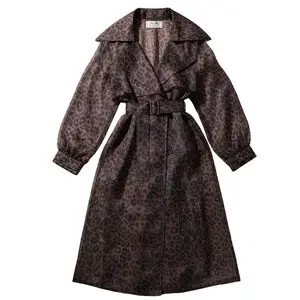 AZALI Leopard Hawa Trench