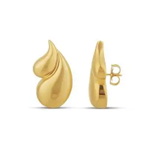 SHYMI Double Tear Drop Earrings - Gold