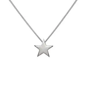 EDGE ONLY Star Pendant Sterling - Silver