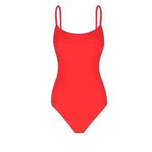 YORSTRULY Xoxo Swimsuit Tigerlily One Piece Swimsuit With Jacqua Fabric - Red