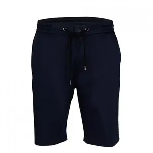 DAVID WEJ Plain Drawstring Shorts – Navy - Blue