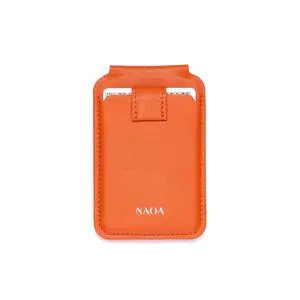 NAOA Magsafe Wallet & Phone Stand Tangerine - Orange