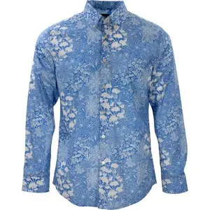 LORDS OF HARLECH Morris Paisley Floral - Blue
