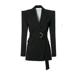 Aggi By Halewski Button Detailed Blazers For Women