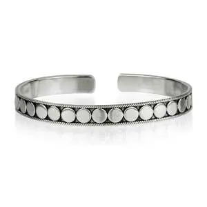 CHARLOTTE'S WEB JEWELLERY Maharaja Cuff Bracelet - Silver